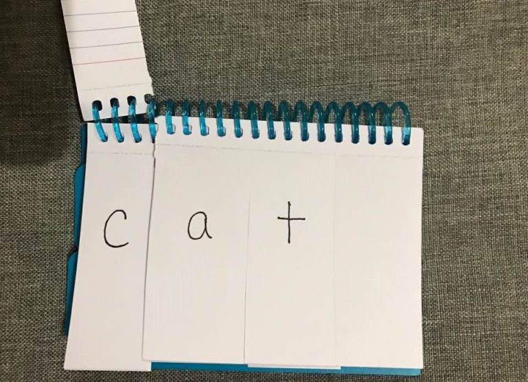 Reading Activity: Phonics Flip Book - Children's Books and Learning